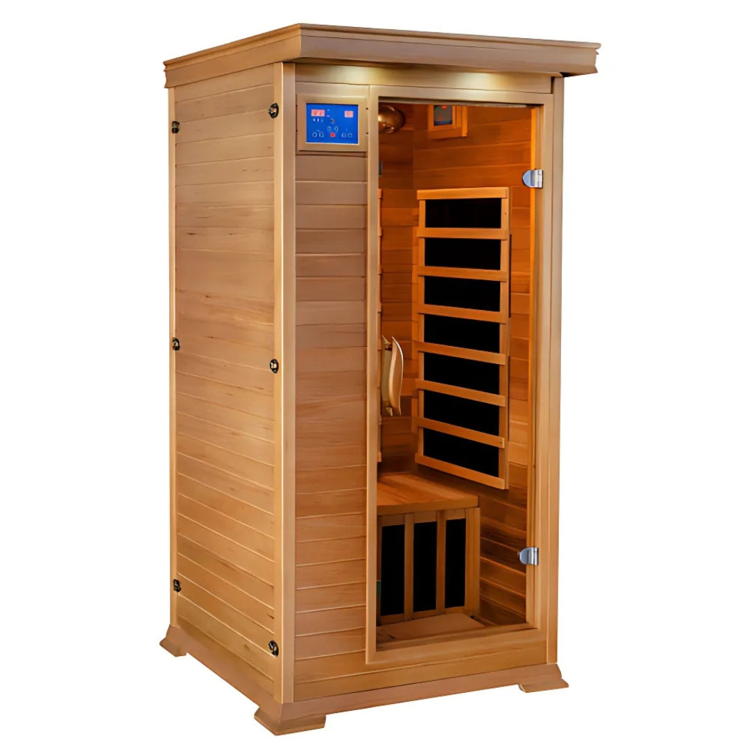 Sunray Saunas HL100K Sedona 1 Person Infrared Sauna For Sale – Wellness ...